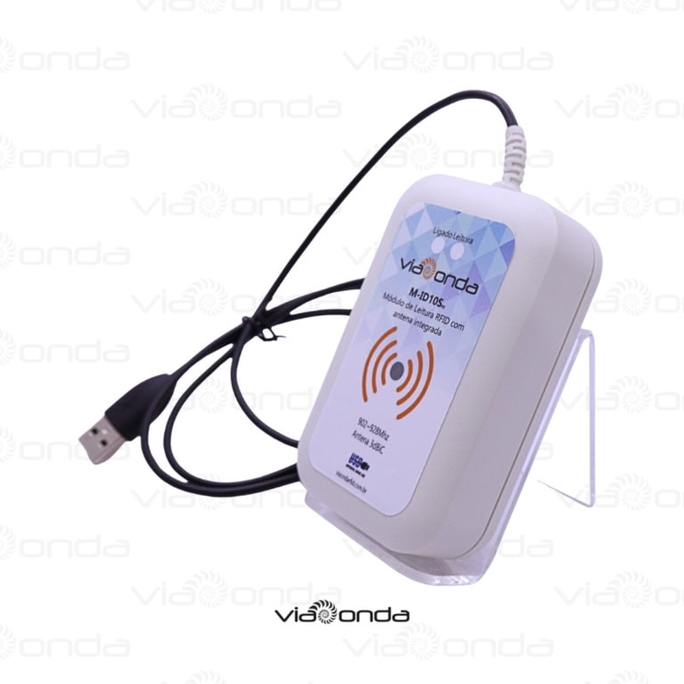 Leitor RFID USB De Mesa - M-ID10S - Viaonda RFID